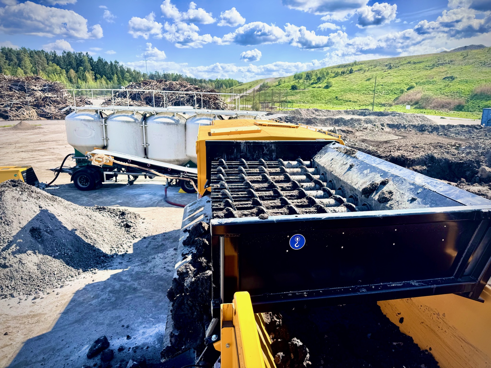 Mixning i stor skala – nästa steg för hållbar masshantering - Norditek